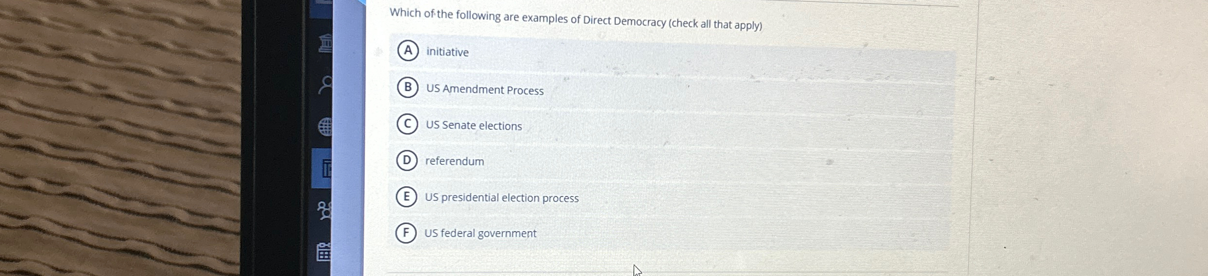 Solved Which of the following are examples of Direct | Chegg.com