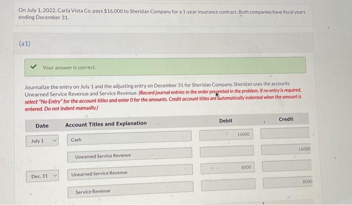 Solved On July 1, 2022, Carla Vista Co, pays $16,000 to | Chegg.com
