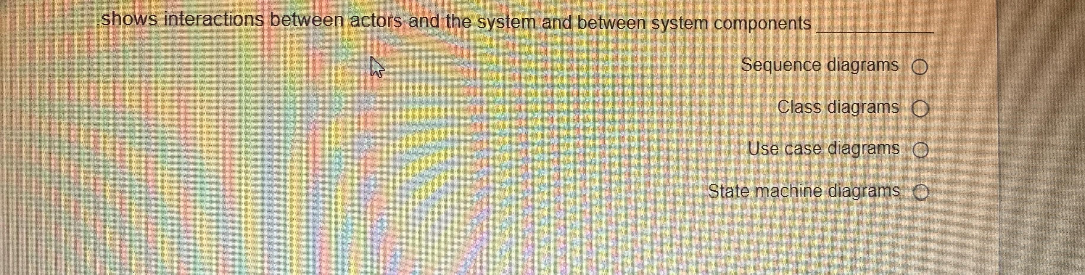 Solved shows interactions between actors and the system and | Chegg.com