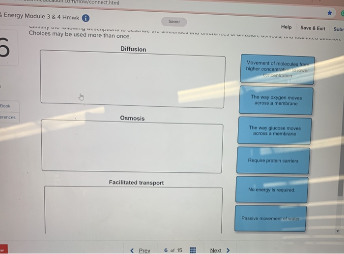 Solved muudl.com/llow/connect.html 3 Energy Module 3 & 4 | Chegg.com