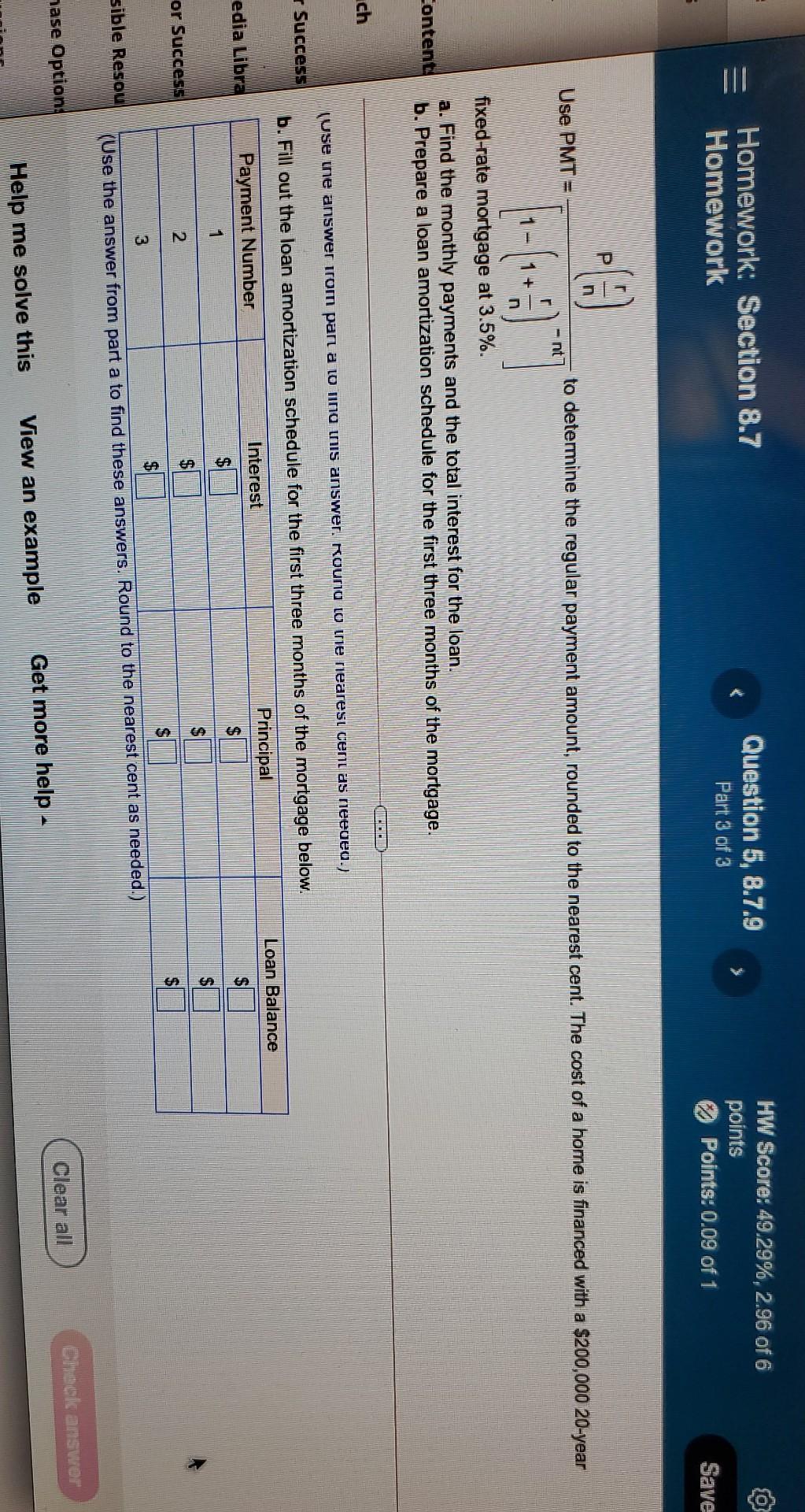 Solved Homework Section 8 7 Homework Question 5 8 7 9 Part