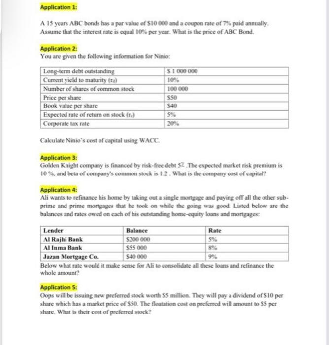Solved A 15 years ABC bonds has a par value of $10000 and a | Chegg.com