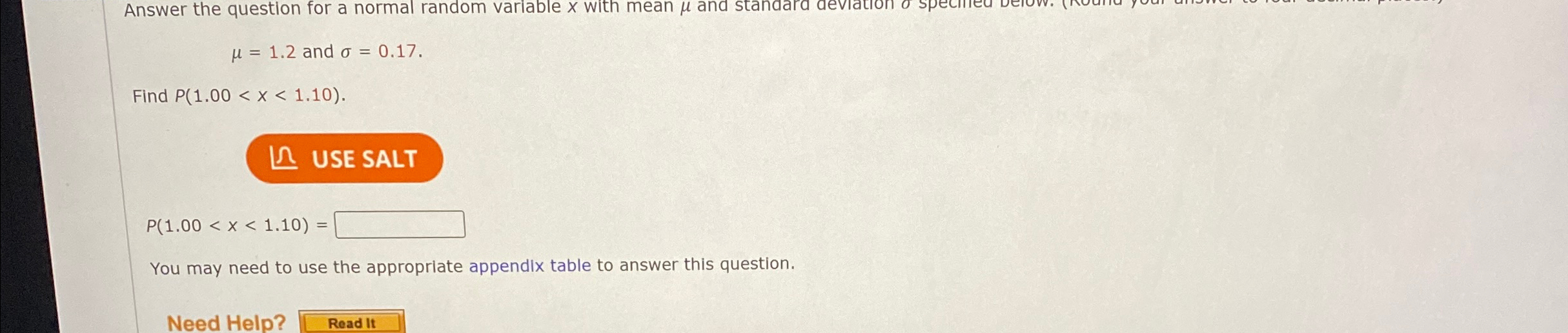 Solved Answer the question for a normal random variable x | Chegg.com