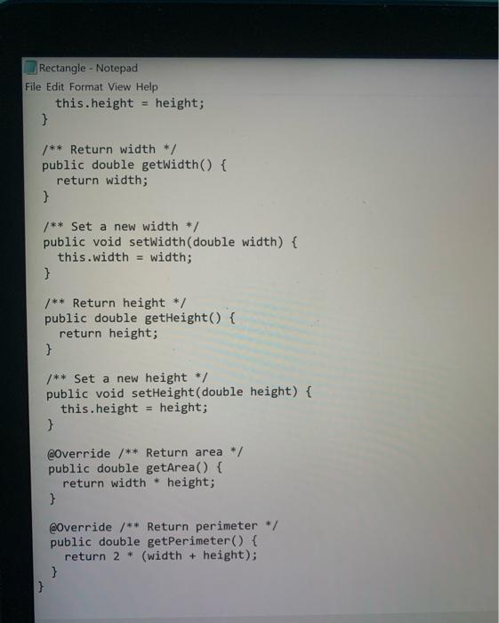 Solved Question 02 (15 points) Design an interface named | Chegg.com