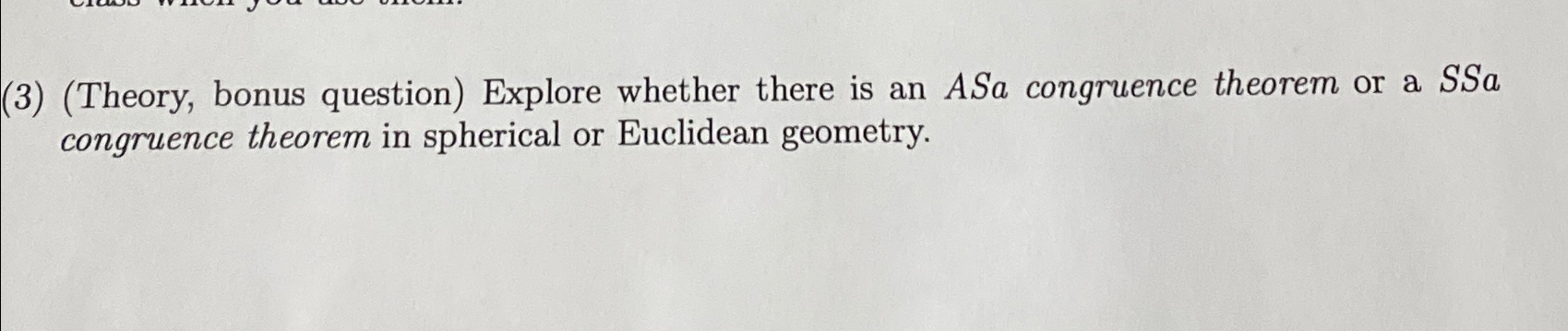 Solved (3) (Theory, ﻿bonus question) ﻿Explore whether there | Chegg.com