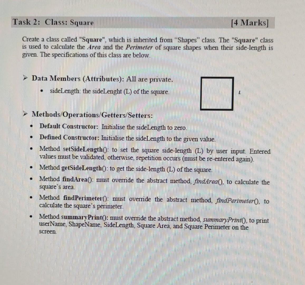Solved Geometric Shapes An Engineering company in the | Chegg.com