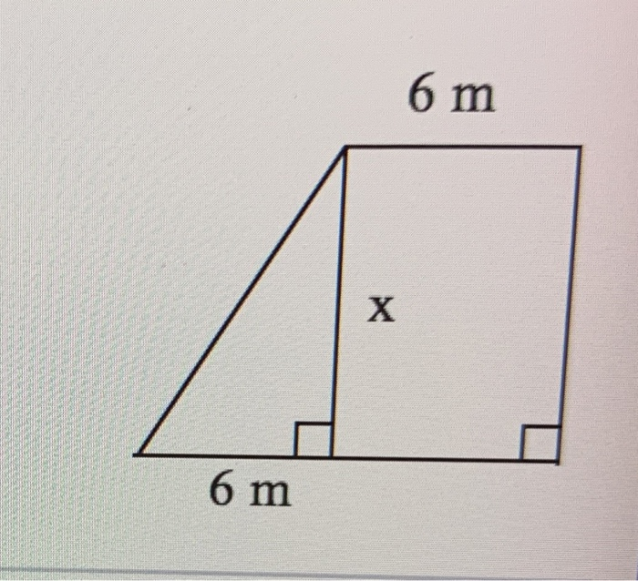 Solved The polygon is made up of a rectangle and a triangle. | Chegg.com