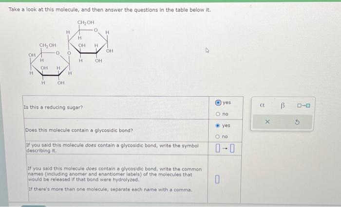 Solved Take a look at this molecule, and then answer the | Chegg.com