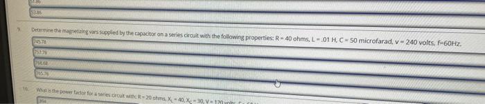 Solved L=.01H,C=50 | Chegg.com
