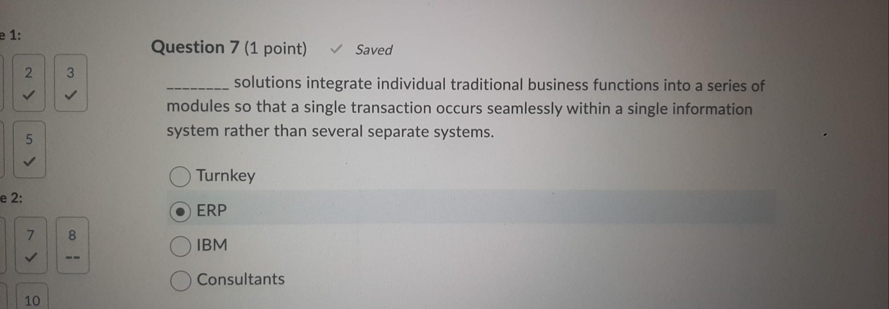 Solved Question 7 (1 ﻿point)solutions integrate individual | Chegg.com