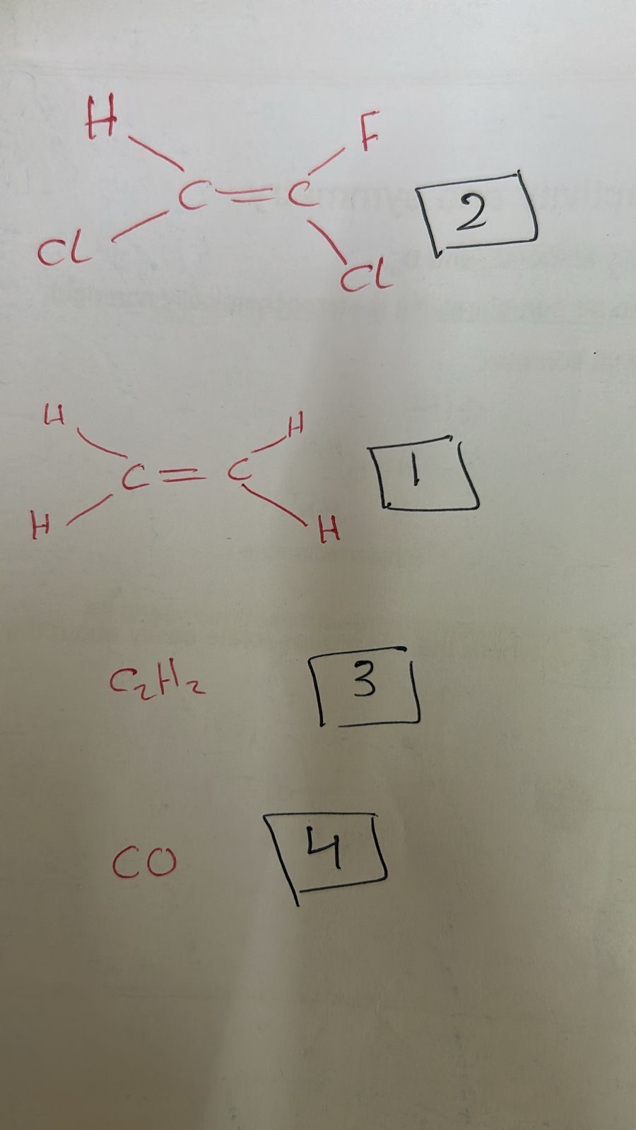 How to solve Point group of C2H2,3co4 | Chegg.com