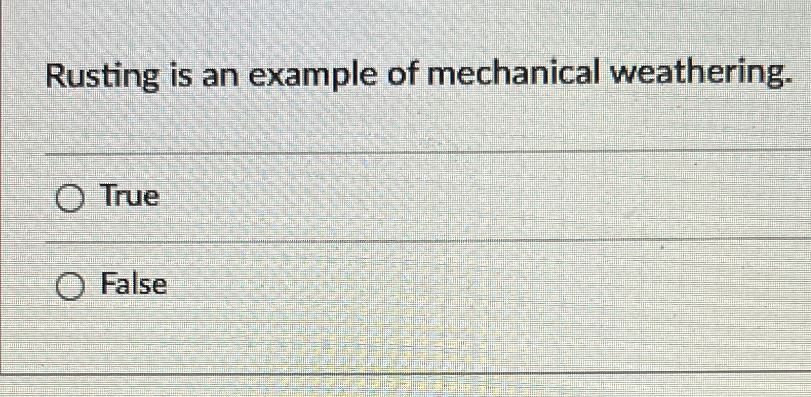 Solved Rusting is an example of mechanical | Chegg.com