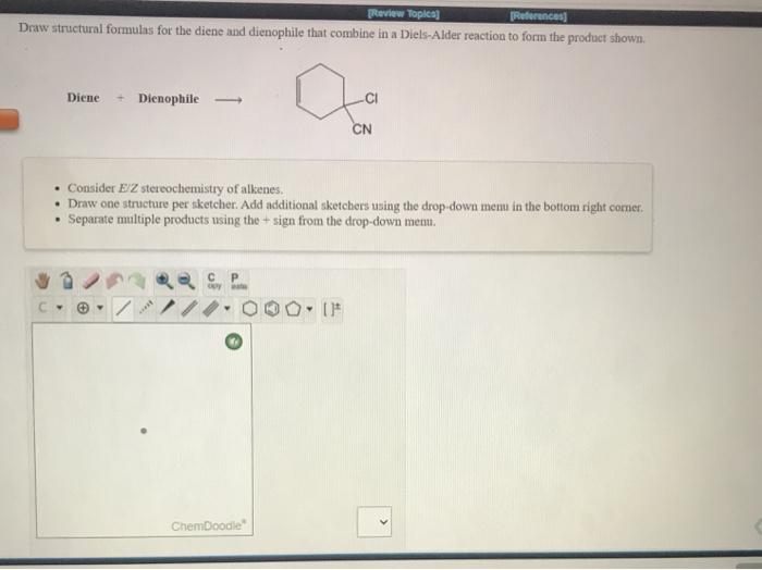 Solved Review Toples References Draw structural formulas for | Chegg.com