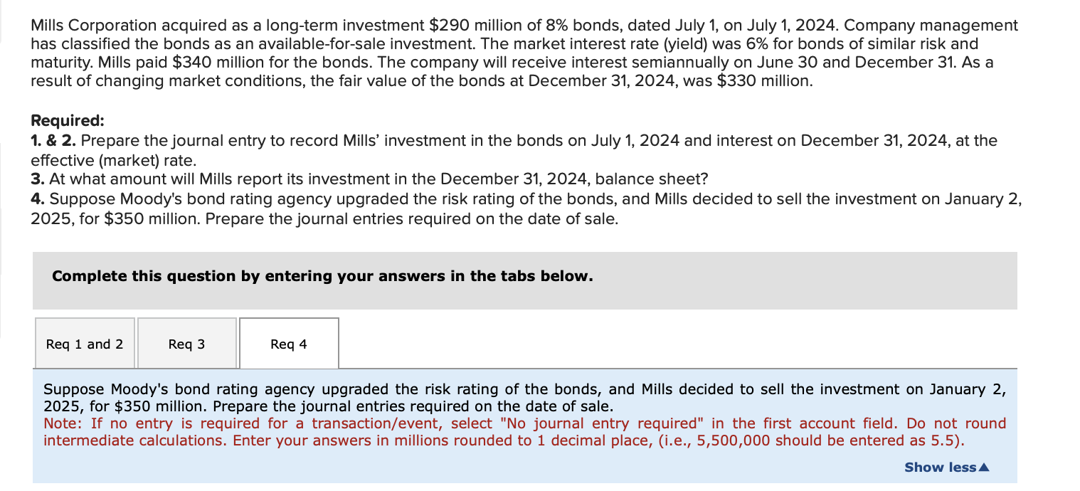 Solved Please only answer Question 4 ﻿parts 2 ﻿and 3. ﻿The | Chegg.com