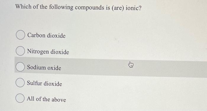 Solved What is the generic formula for a halide of an alkali | Chegg.com