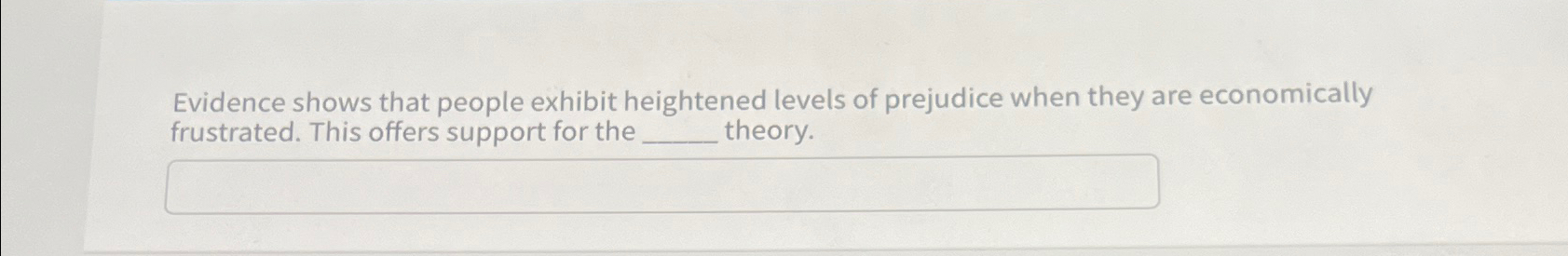 Solved Evidence shows that people exhibit heightened levels | Chegg.com