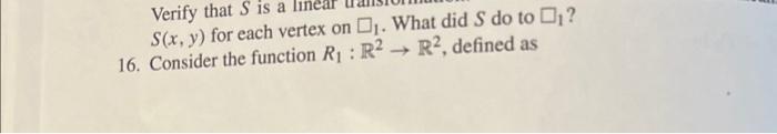 Solved S(x,y) for each vertex on 1. What did S do to 1 ? | Chegg.com