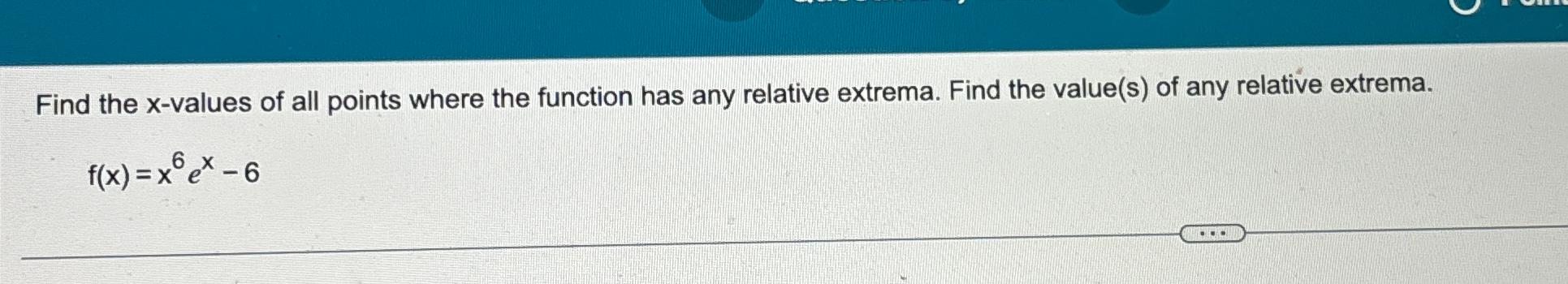 Solved Find the x-values of all points where the function | Chegg.com