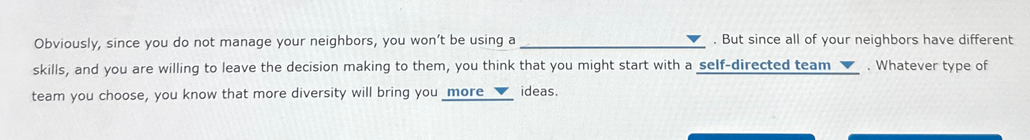 Solved Obviously, since you do not manage your neighbors, | Chegg.com