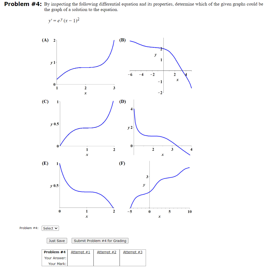 Solved Problem #4: By inspecting the following differential | Chegg.com