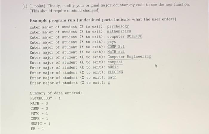 Solved hey could someone help solve this code in python | Chegg.com