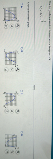 Solved Use the graphing guidelines to make a complete graph | Chegg.com