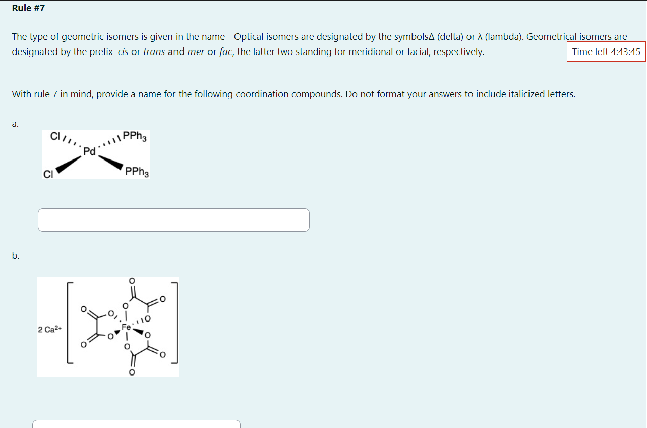 Solved Rule 6If the complex ion is an anion, attach the | Chegg.com
