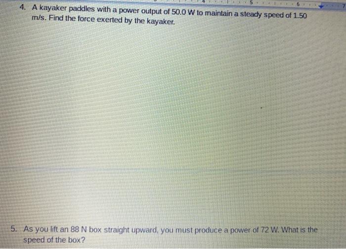 Solved 1. System 1 has a force of 10 N and a speed of 5 m/s. | Chegg.com