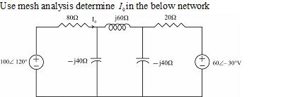 Solved Use mesh analysis determine Io in the below network | Chegg.com