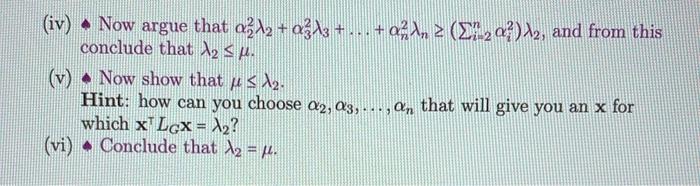 Solved (continued from Spectral Clustering Part 1 in the | Chegg.com