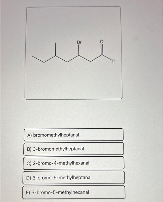 Solved Provide the correct IUPAC name for the compound shown | Chegg.com
