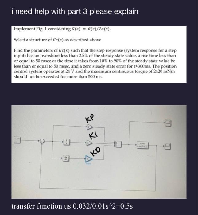 Solved need to know how to do part 3 as well as what to put | Chegg.com