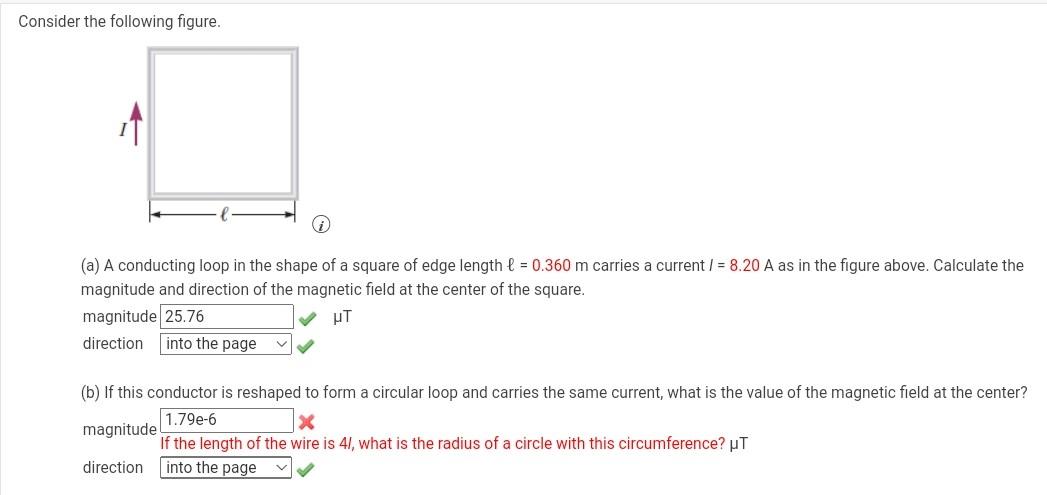 Solved Consider the following figure. (a) A conducting loop | Chegg.com