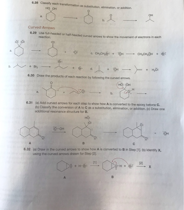 Solved 6.28 Classify each transformation as substitution, | Chegg.com