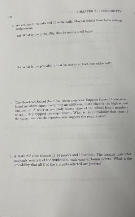 Solved Counting and Probability Exercises Name: An exercise | Chegg.com