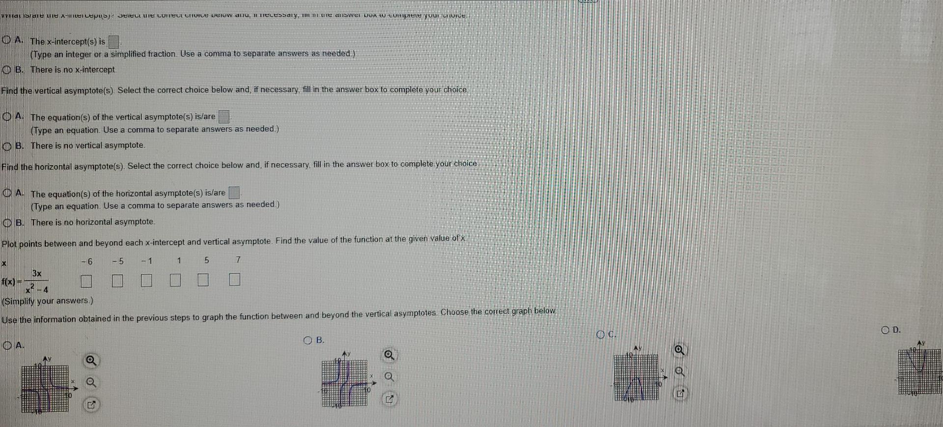Solved Follow the seven step strategy to graph the following | Chegg.com