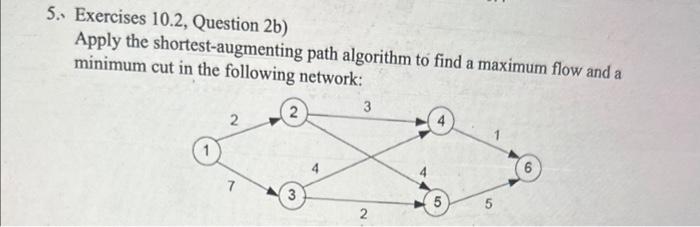 Solved Exercises 102 Question 2b Apply The 