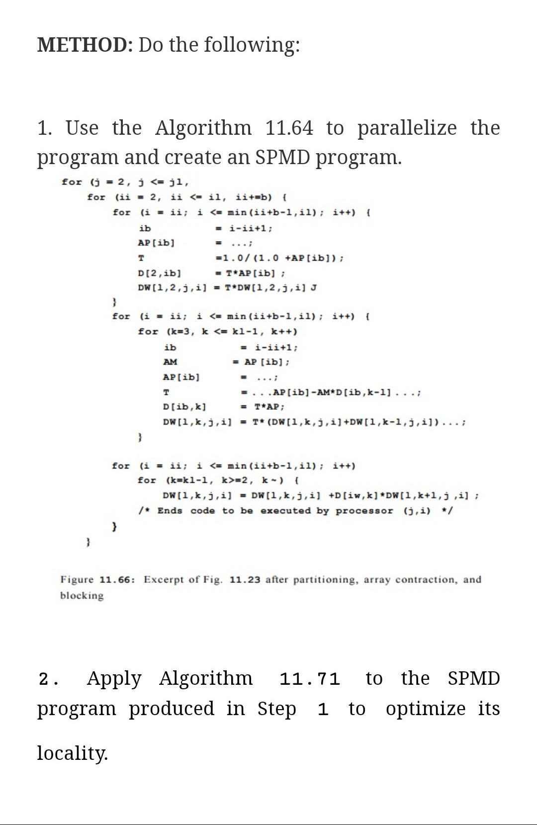 Solved Interleaving St a t e m e nt s in a Parallel Loop | Chegg.com