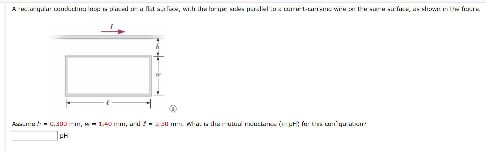 Solved A rectangular conducting loop is placed on a flat | Chegg.com
