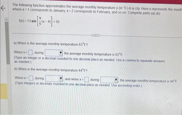 Solved The Following Function Approximates The Average 
