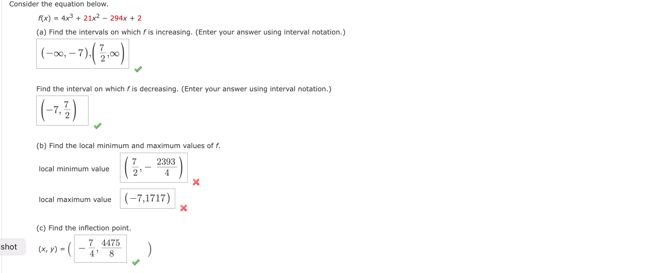 Solved Need help solving for part B of question answers on | Chegg.com Solved Need help solving for part B of question answers on | Chegg.com