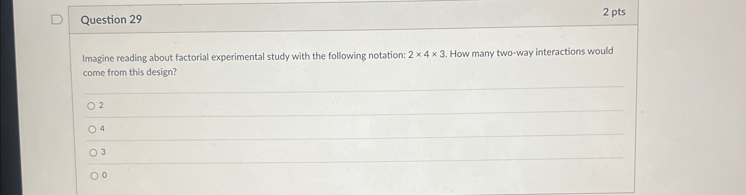 Solved Question 292 ﻿ptsImagine reading about factorial | Chegg.com