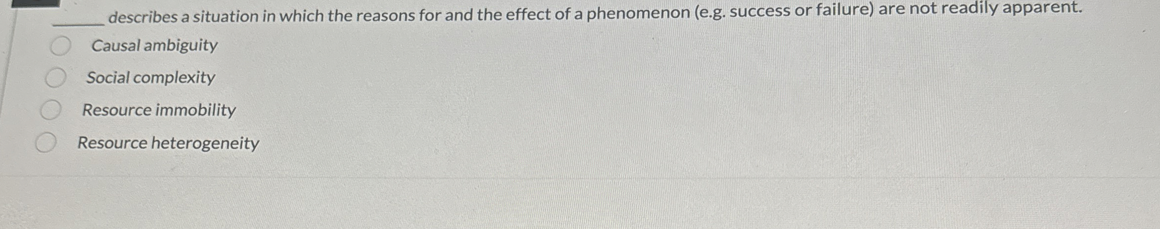 Solved q, ﻿describes a situation in which the reasons for | Chegg.com