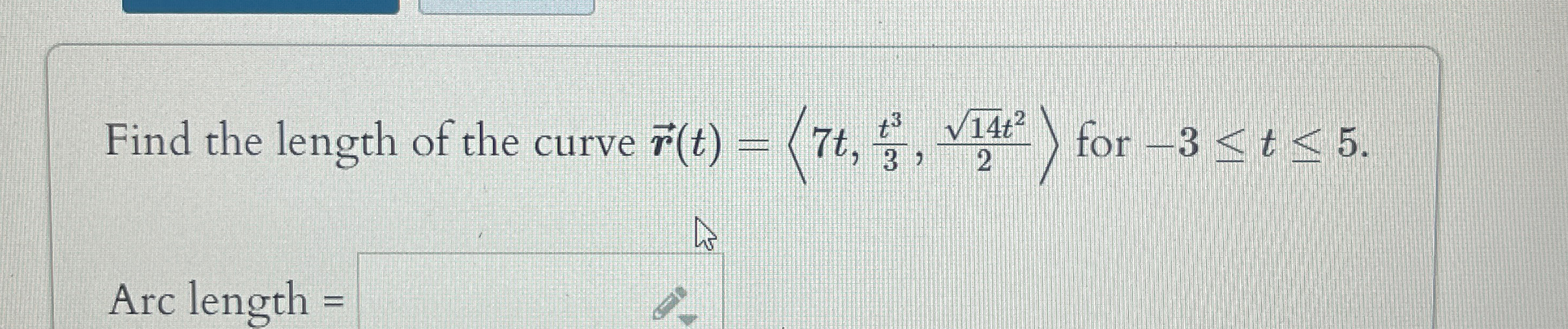 Solved Find the length of the curve | Chegg.com