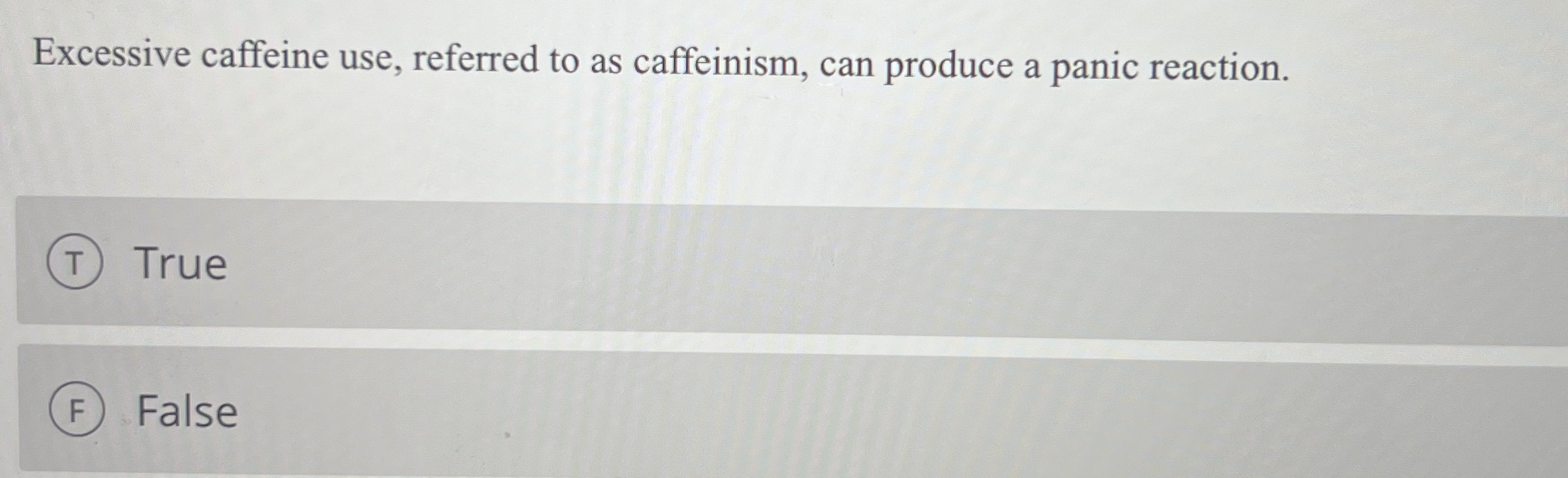 Solved Excessive caffeine use, referred to as caffeinism, | Chegg.com