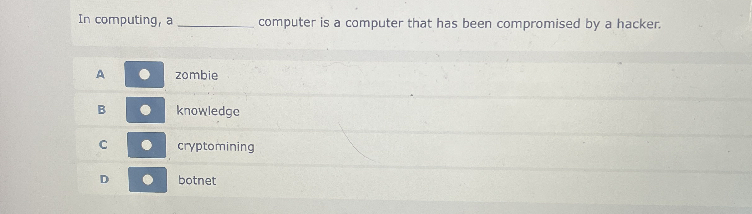 Solved In computing, a q, ﻿computer is a computer that has | Chegg.com