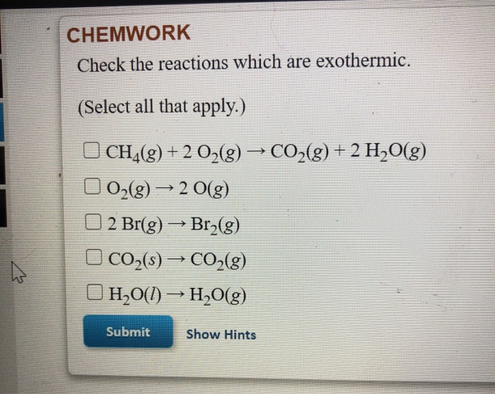 Solved (References) - TUTOR Enthalpy Changes . The reaction | Chegg.com