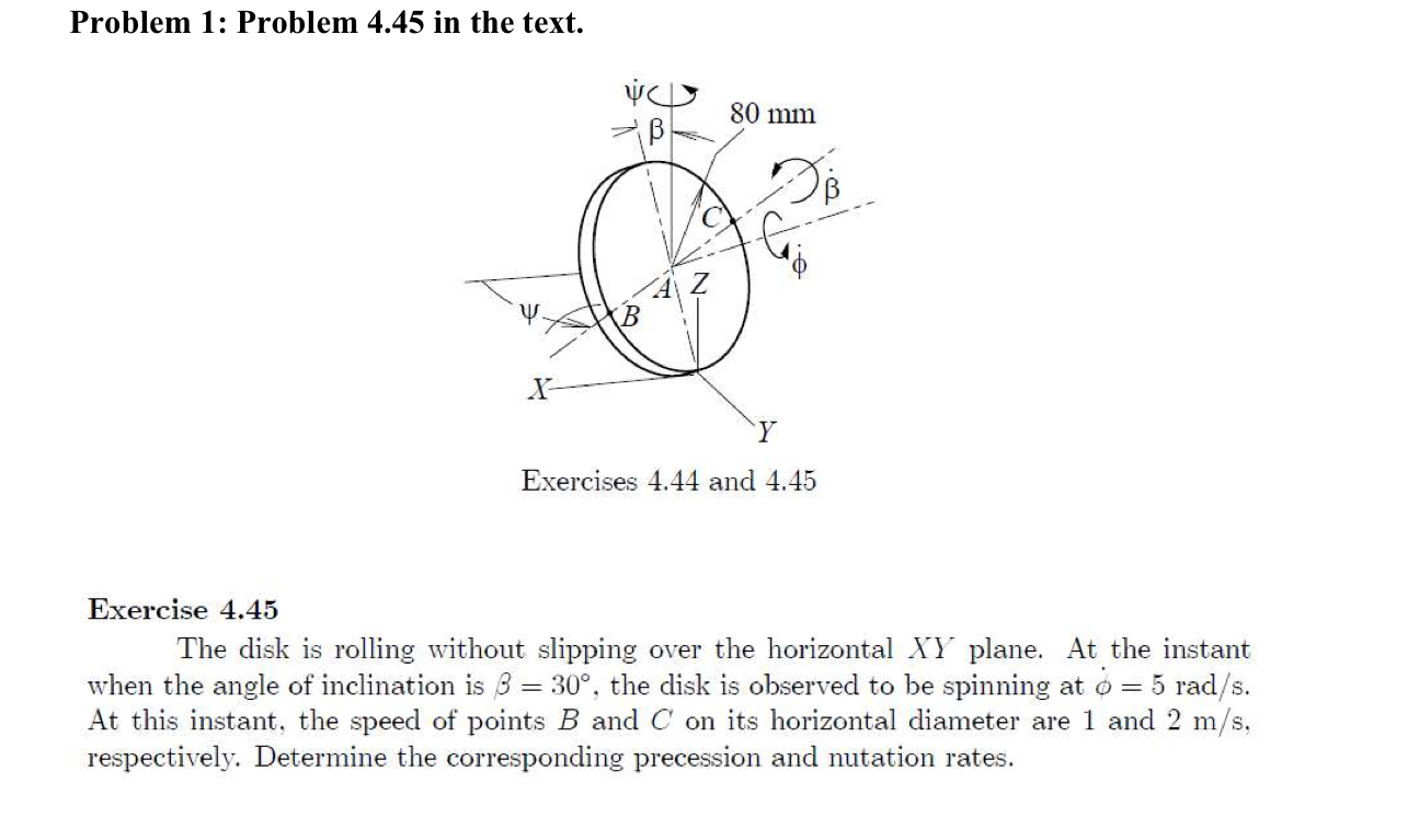 Solved Problem 1: Problem 4.45 ﻿in the text.Exercise 4.45The | Chegg.com