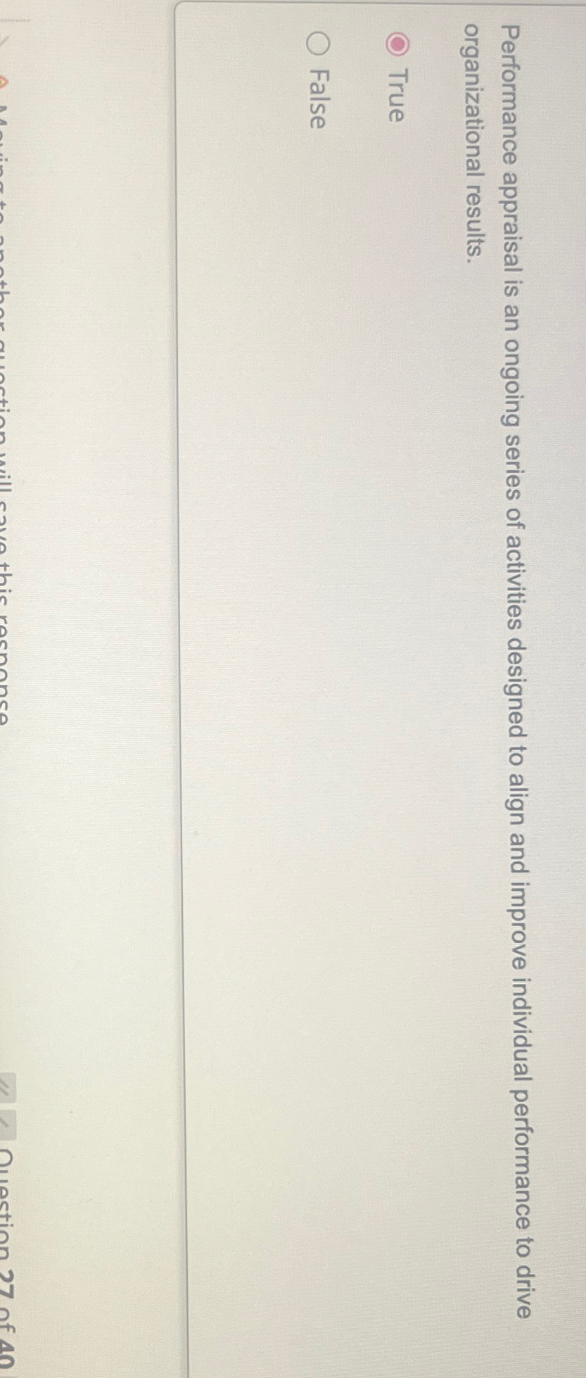 Solved Performance appraisal is an ongoing series of | Chegg.com