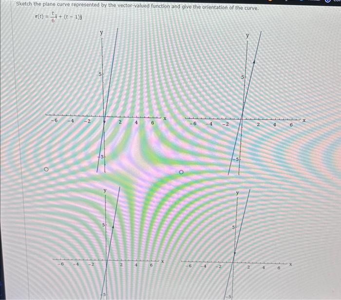 Solved Sketch the plane curve represented by the | Chegg.com